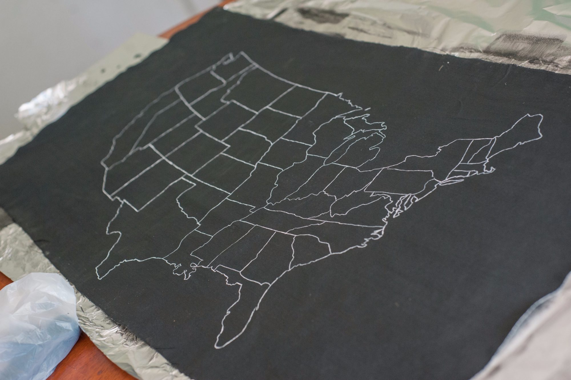 DIY MAP PROJECT - dk photographic